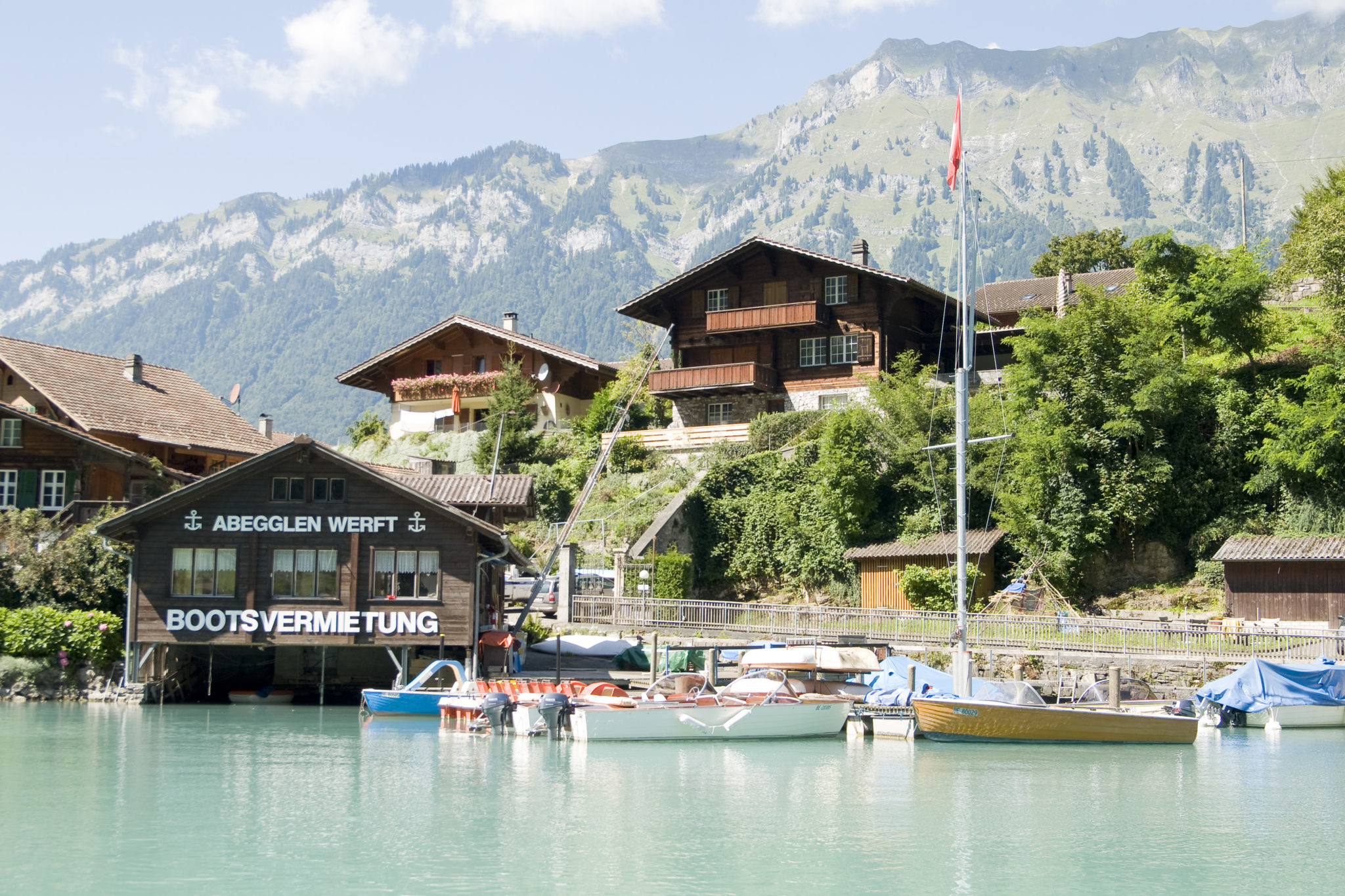 Bootsvermietung / Boat rental – Abegglen Werft AG